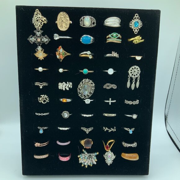 Jewelry | Lot Of 5 Costume Jewelry Rings | Poshmark